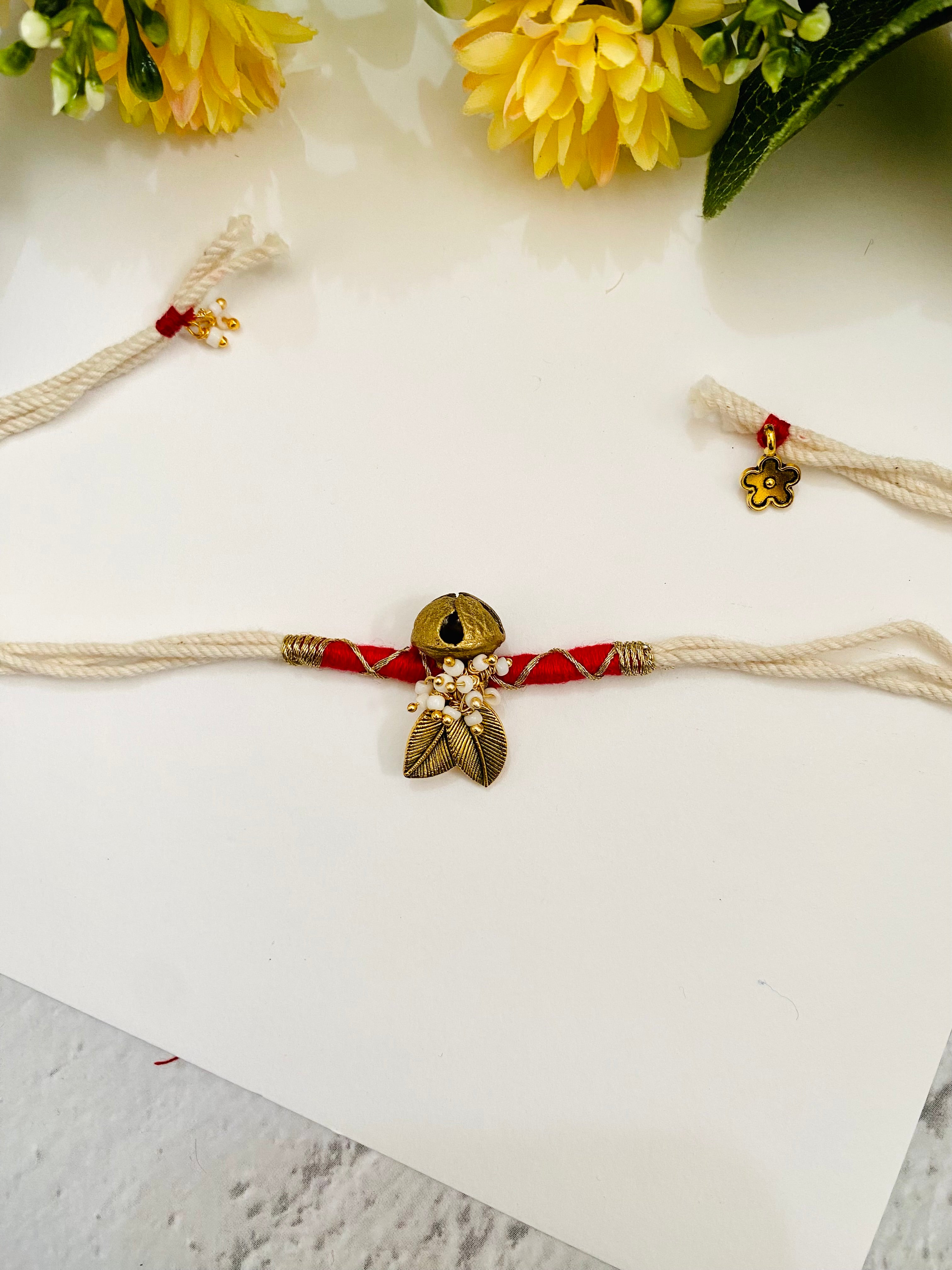 Ghungharoo Handmade Bhabhi Rakhi – Madhurya Rakhi